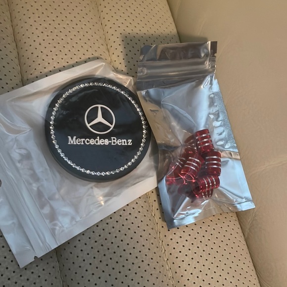 Mercedes Benz | Other | Mercedes Benz Bling Coaster And Valve Cover ...